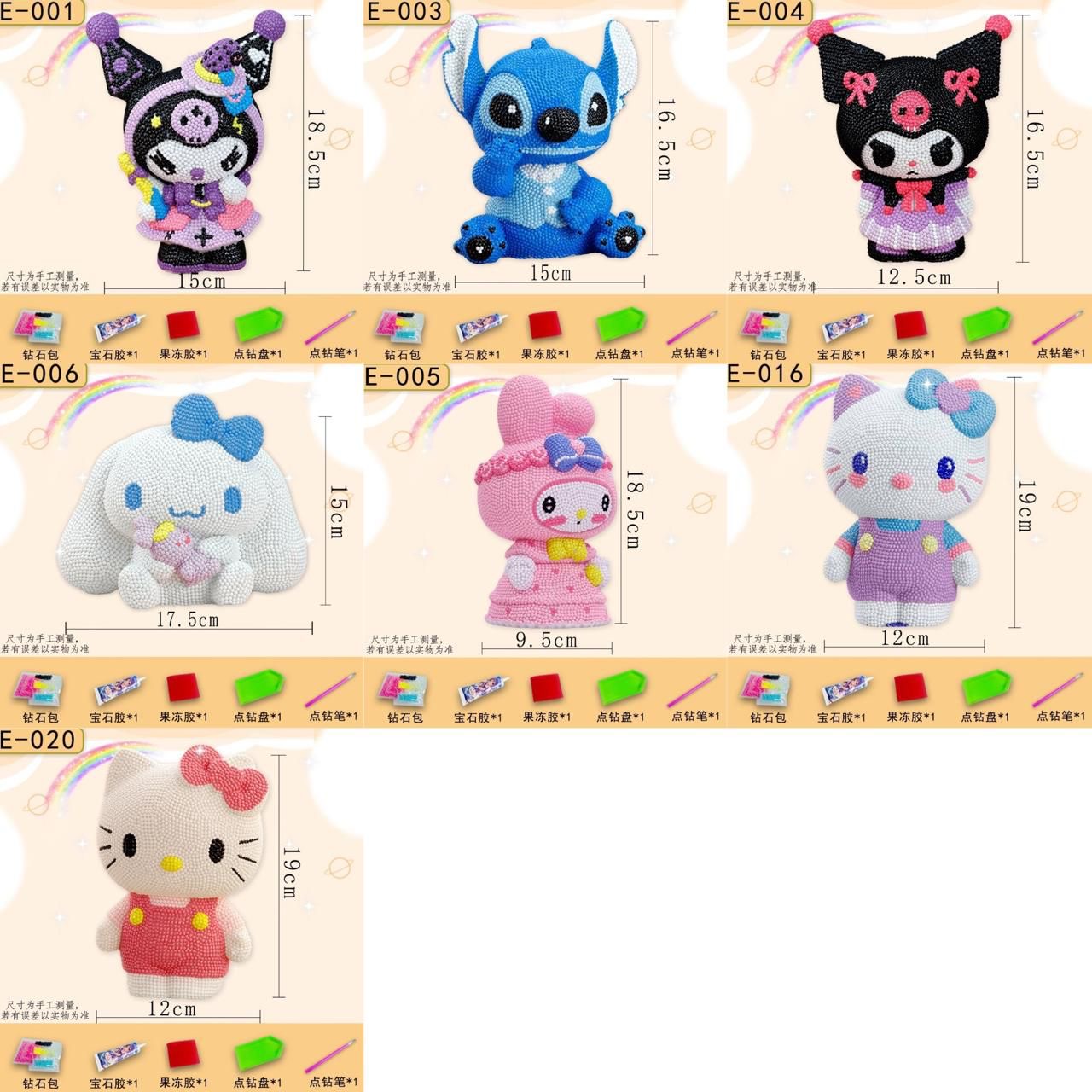 FIGURA ALCANCIA DIAMANTE 3D 015141 – HEY TOYS